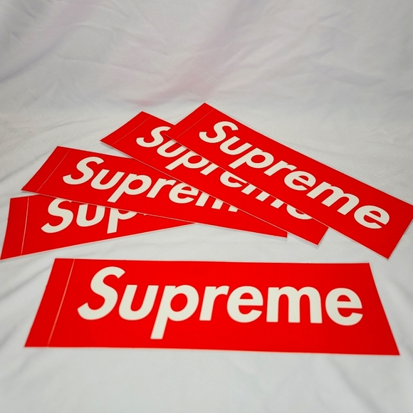 Supreme | Other | Supreme Classic Red Box Logo Stickers | Poshmark